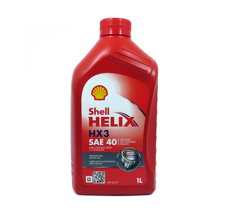 SHELL HELIX HX3 SAE-40 - Investigaciones Agropecuarias Paraguay